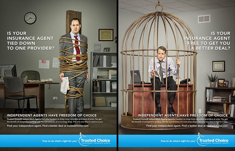 Captured Agents for Trusted Choice Insurance - Ross Feighery Photography